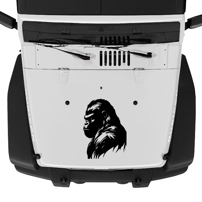 Gorilla Hood Graphic – Rebel Decal