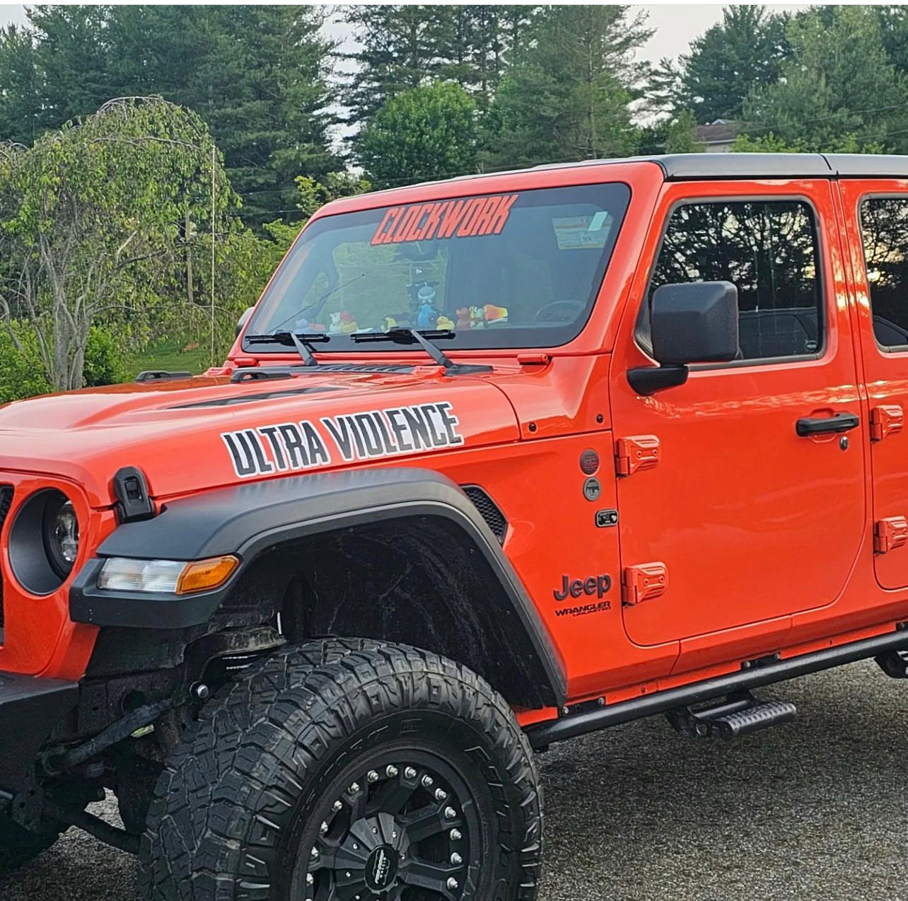 NEW! Custom Jeep Name Decals (Design your own decals) As low as $25/pa ...