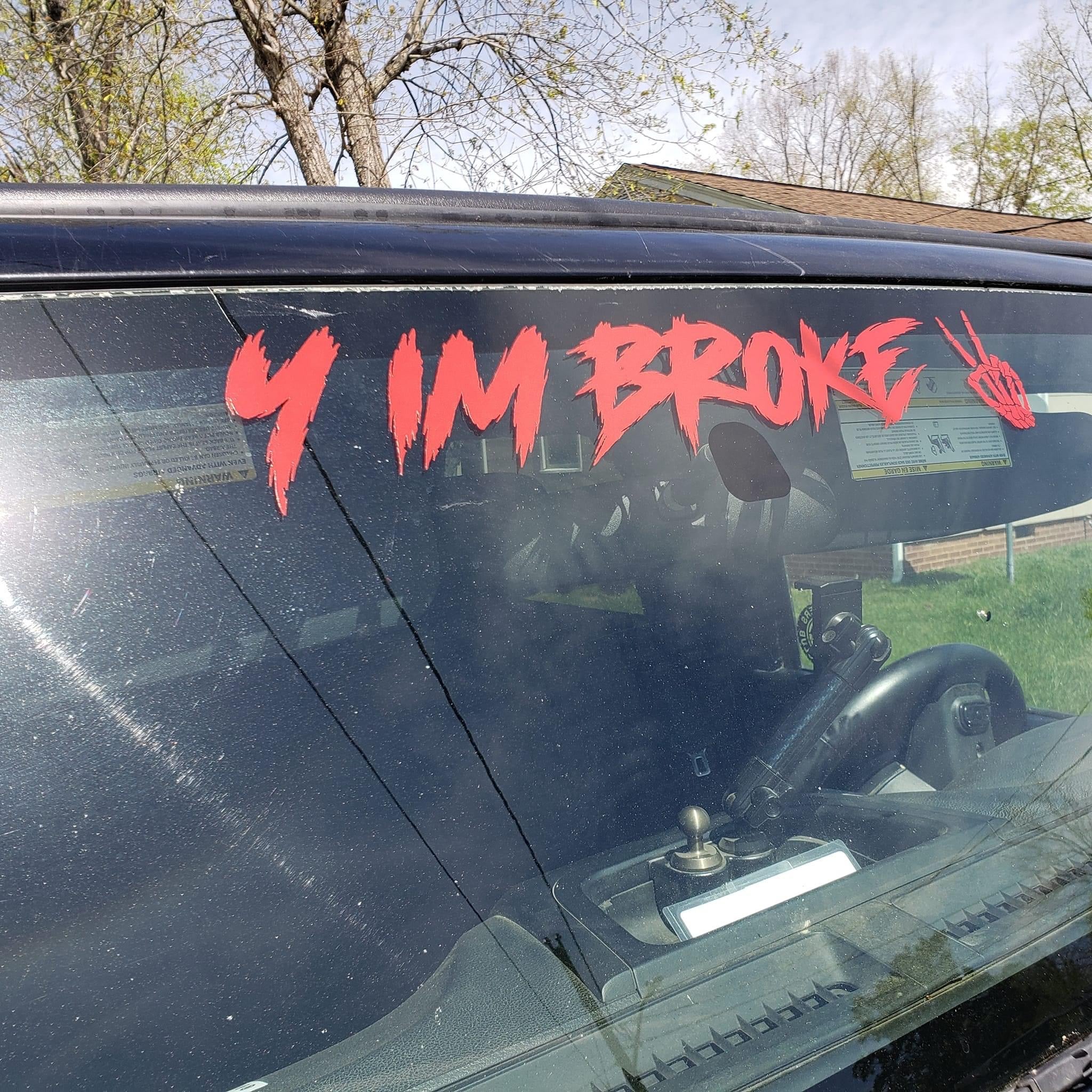 NEW! Custom Windshield Banner (Design your own decal) – Rebel Decal