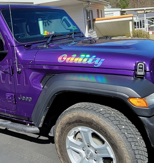 NEW! Custom Jeep Name Decals – Rebel Decal