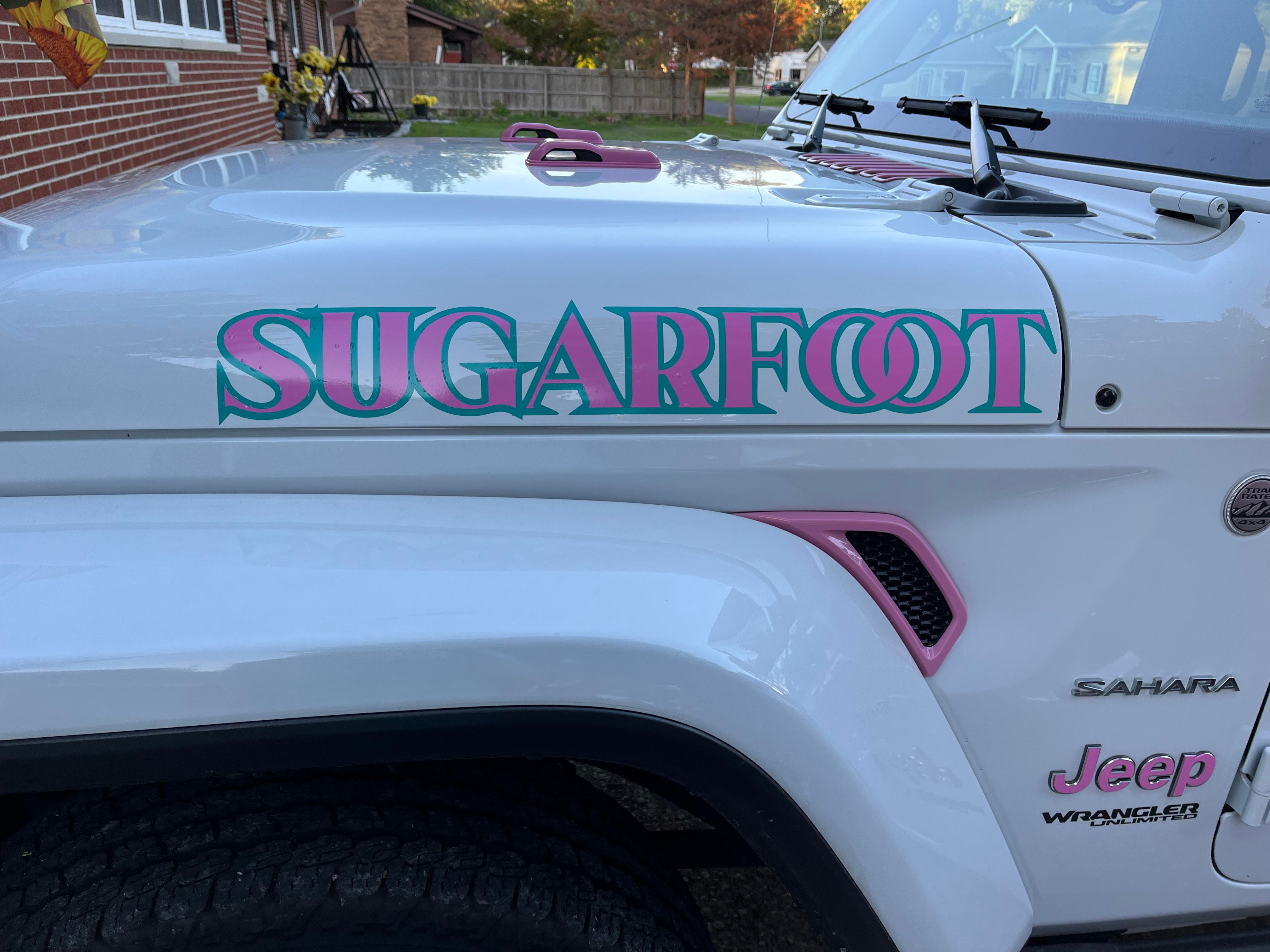 NEW! Custom Jeep Name Decals (Design your own decals) As low as $25/pa ...