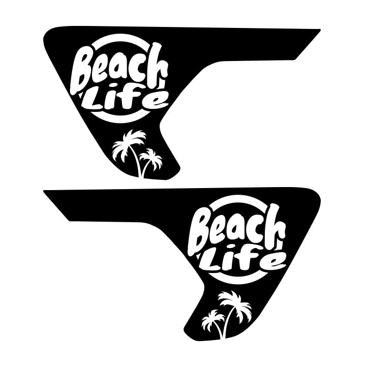 Beach Life Vent Decals – Rebel Decal