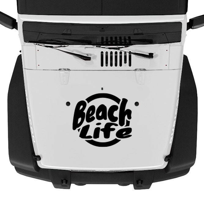 Beach Life Hood Graphic – Rebel Decal