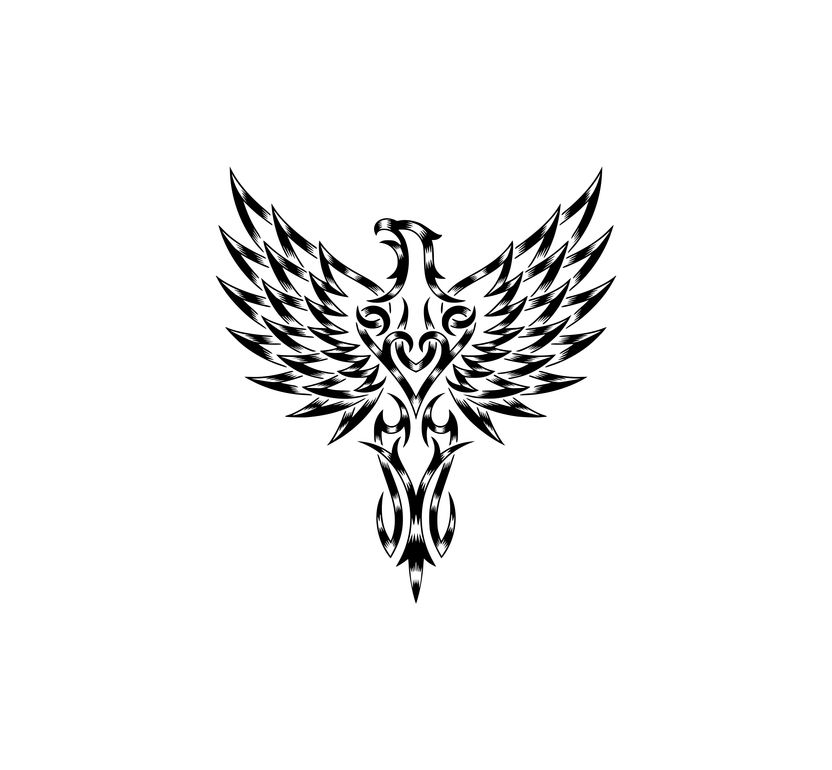 Phoenix Rising Hood Graphic – Rebel Decal