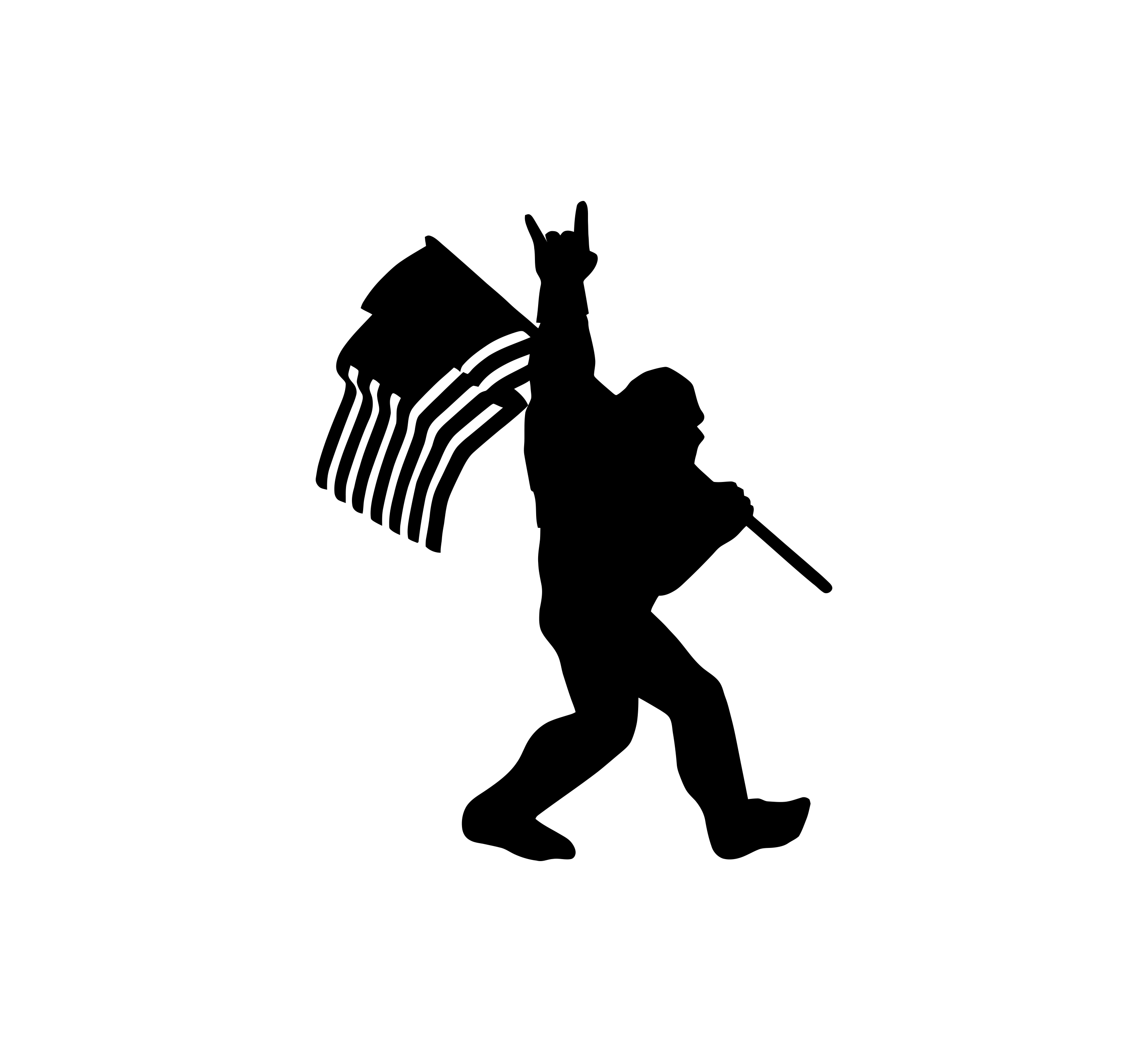 Patriotic Bigfoot Hood Graphic – Rebel Decal