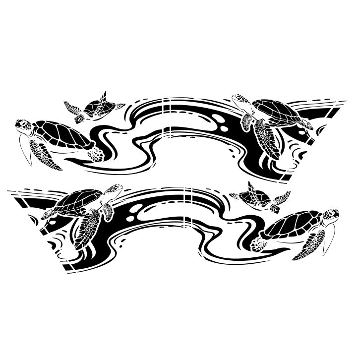 Sea Turtle Side Graphics – Rebel Decal