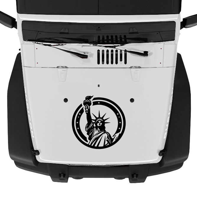 Statue of Liberty Hood Graphic – Rebel Decal
