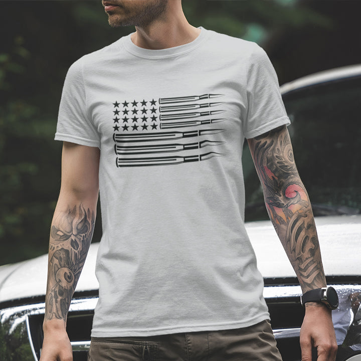 Murica Flag T-Shirt – Rebel Decal