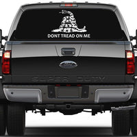 Dont tread on me window sticker store