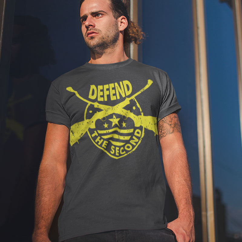 Defend the Second Men's T-shirt – Rebel Decal