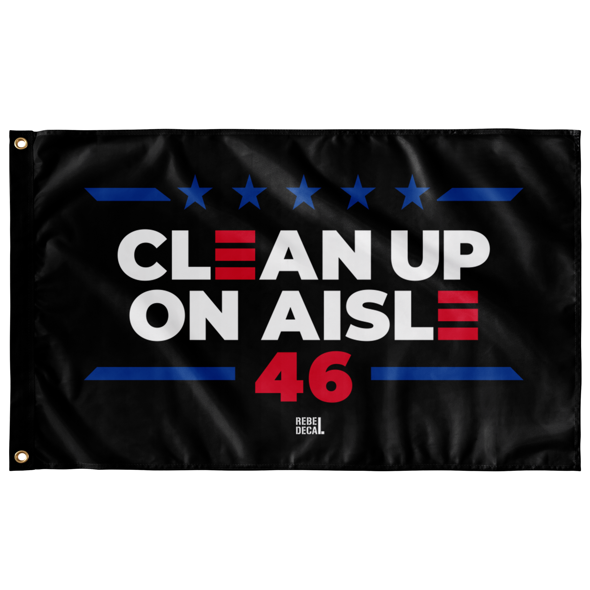 Clean Up Flag – Rebel Decal